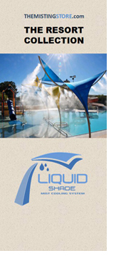 Liquid Shade – Resort Outdoor Misting Shade System – The Misting Store