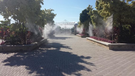 Liquid Shade – Resort Outdoor Misting Shade System – The Misting Store